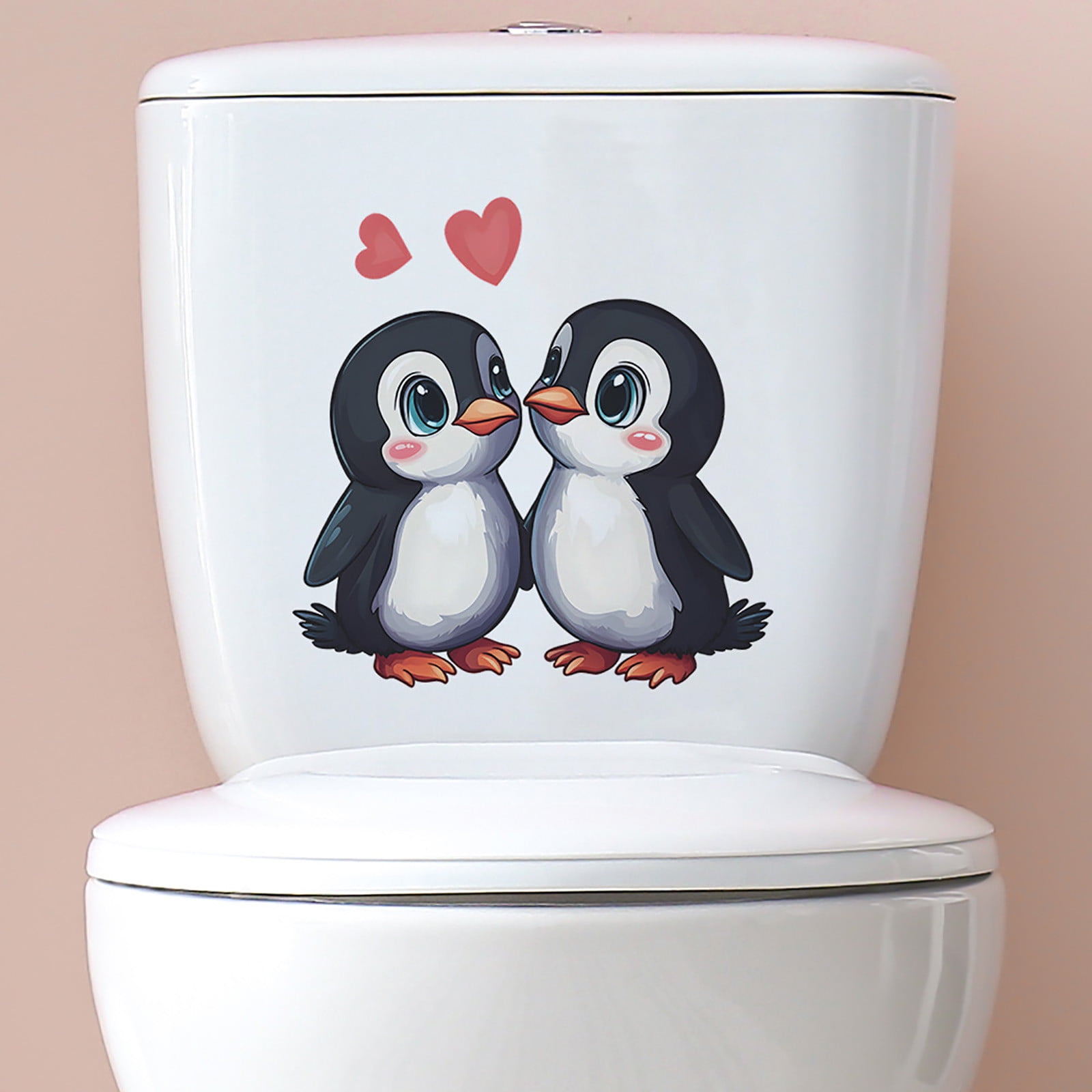 Kezqiaxn Toilet Seat Stickers Clearance, Animals Toilet Lid Decals DIY ...