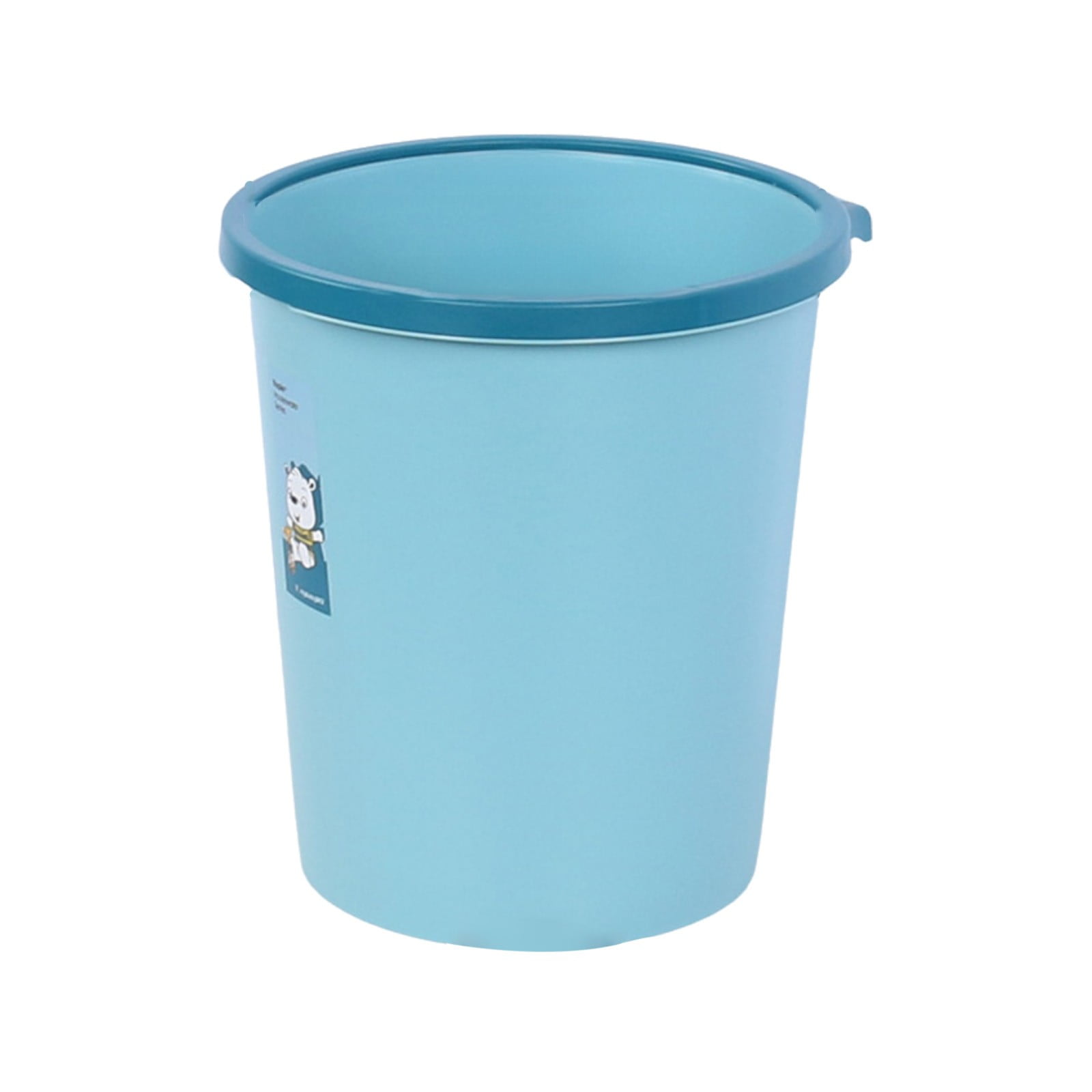 Kezqiaxn Trash Can Portable Small Trash Can, 10.8x9.64Inch Plastic ...