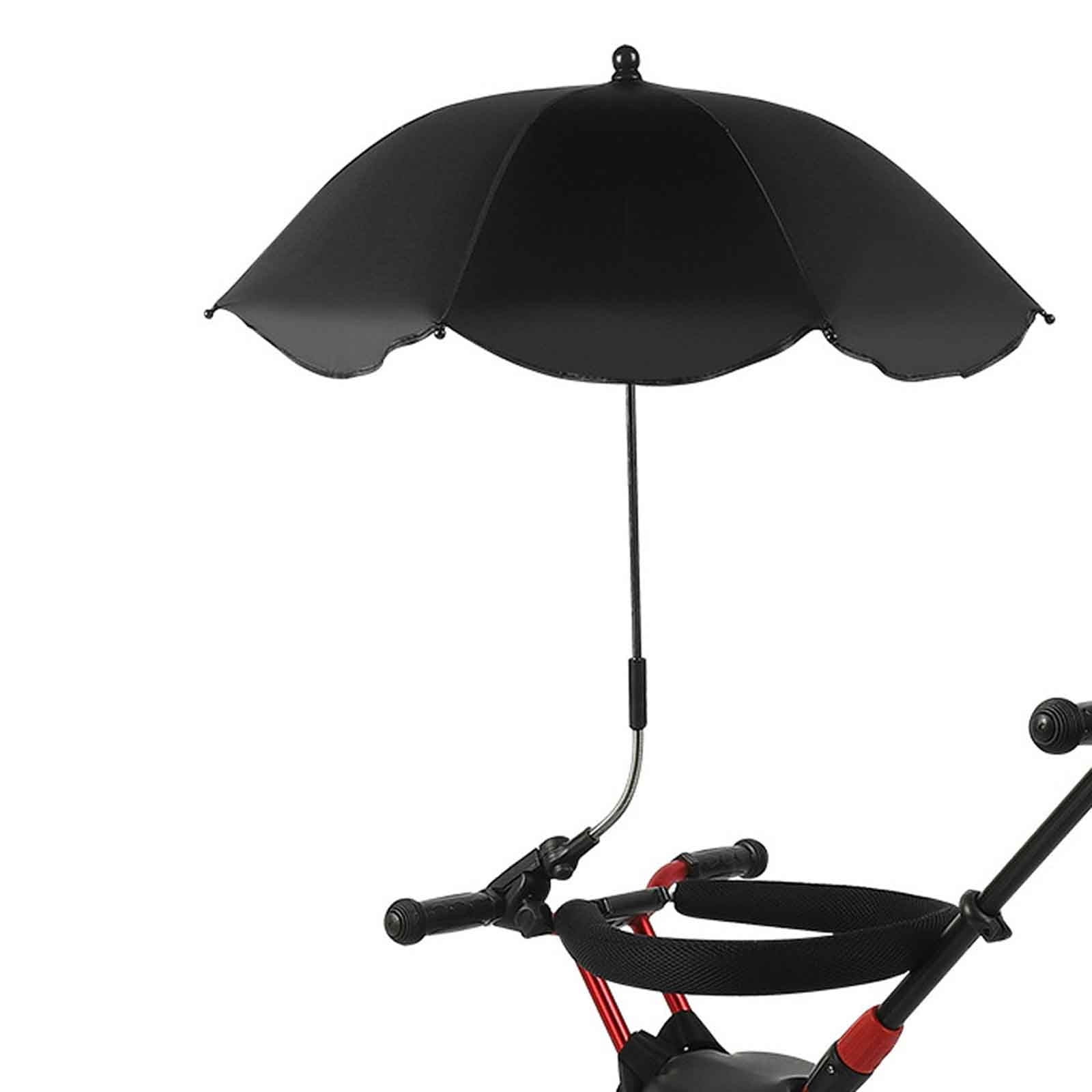 Kezqiaxn Umbrellas for Rain, Kid Pram Outdoor Chair Umbrella Travel ...
