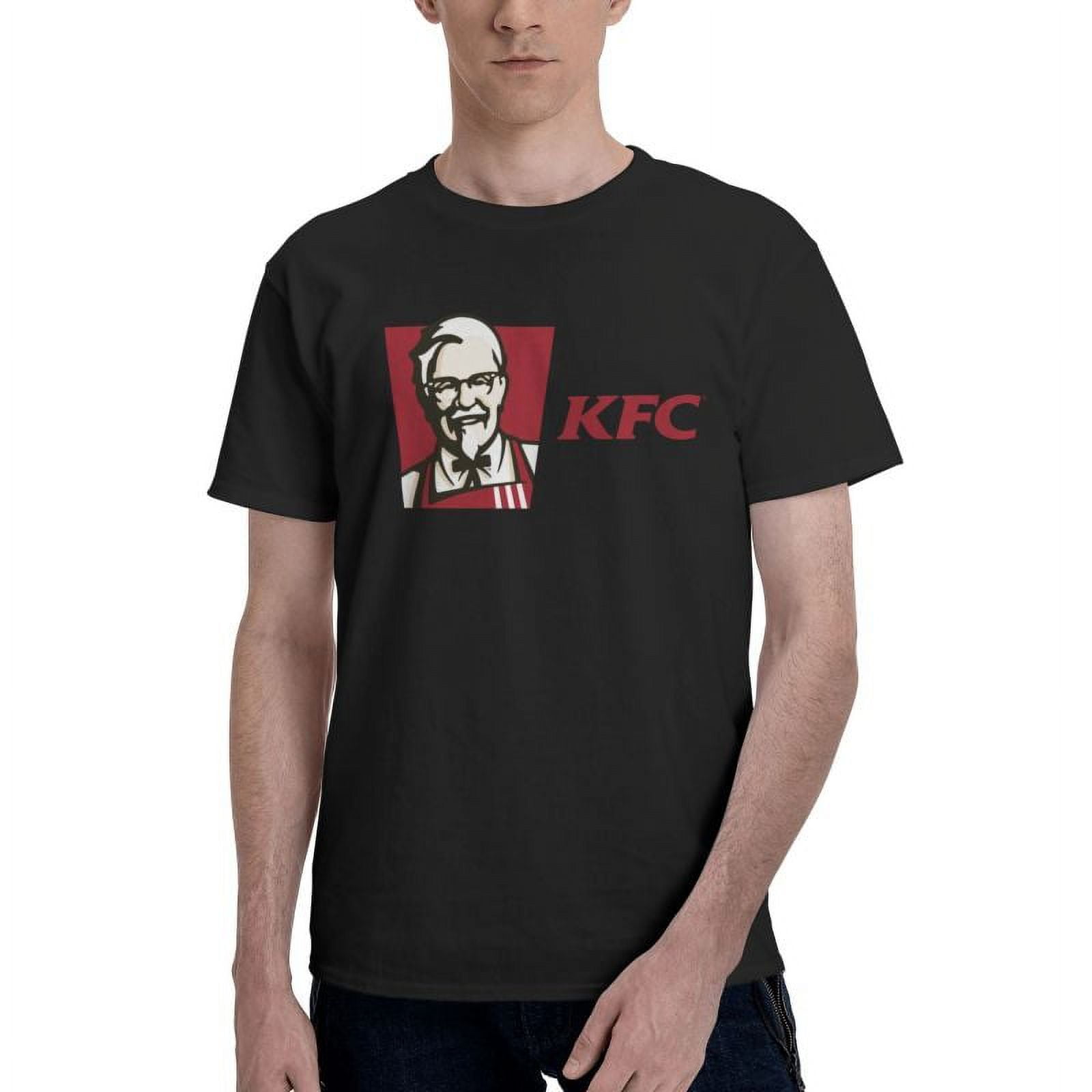 Kfc Logo Men'S Basic Short Sleeve T-Shirt Fashion Black Small - Walmart.com