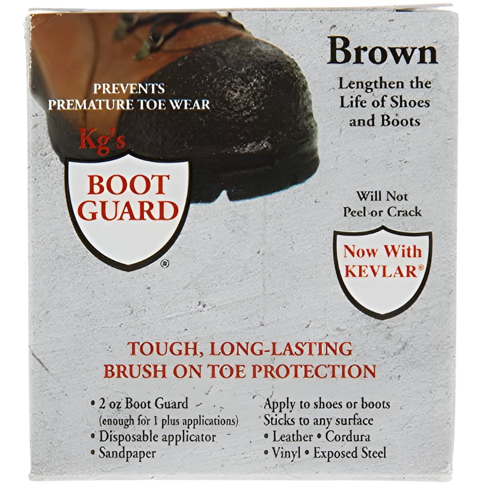 Kg's Boot Guard - Work Shoe Protector, Safety Covers, Brush on Toe ...