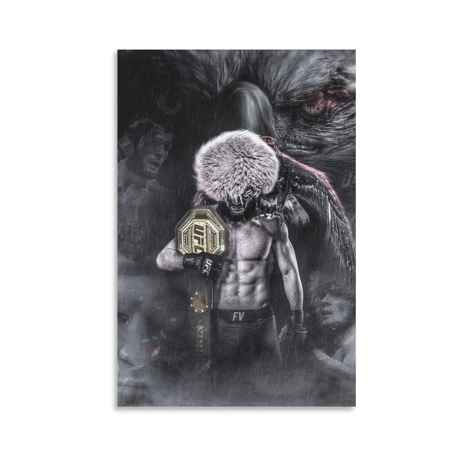 #Khabib Nurmagomedov 3 Posters Wall Art Painting Canvas Gift Living ...