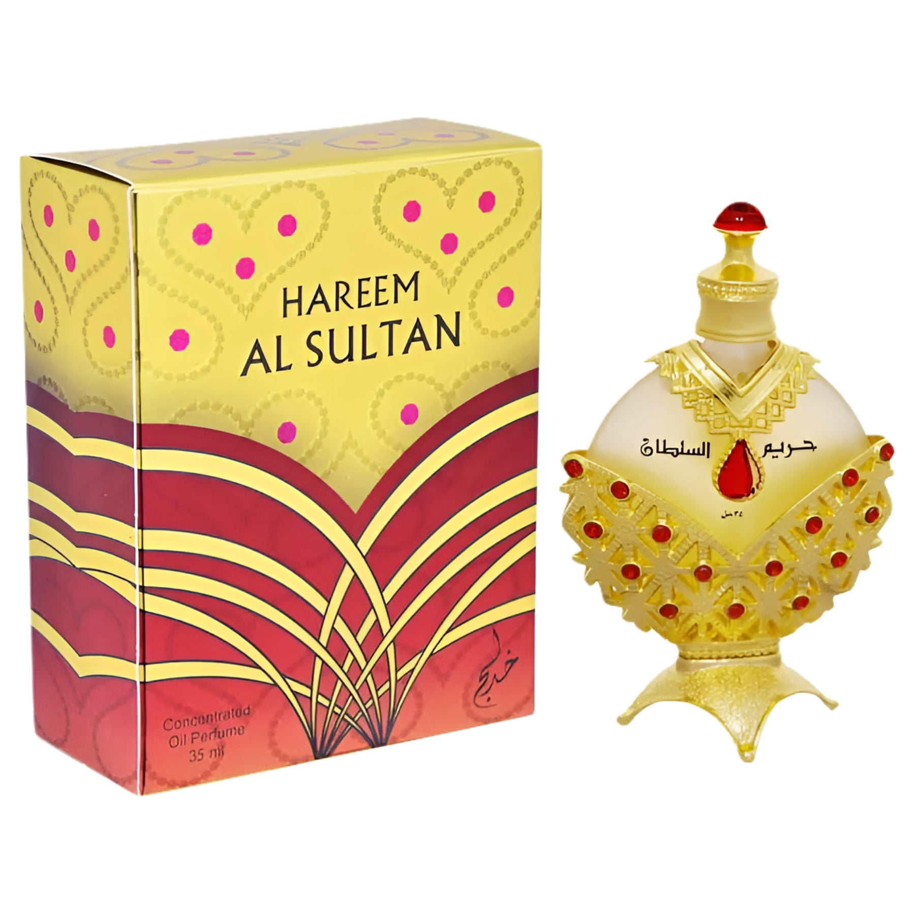 Khadlaj Hareem Al Sultan Gold Oil Perfume 1.2 oz For Men & Women, Fresh ...