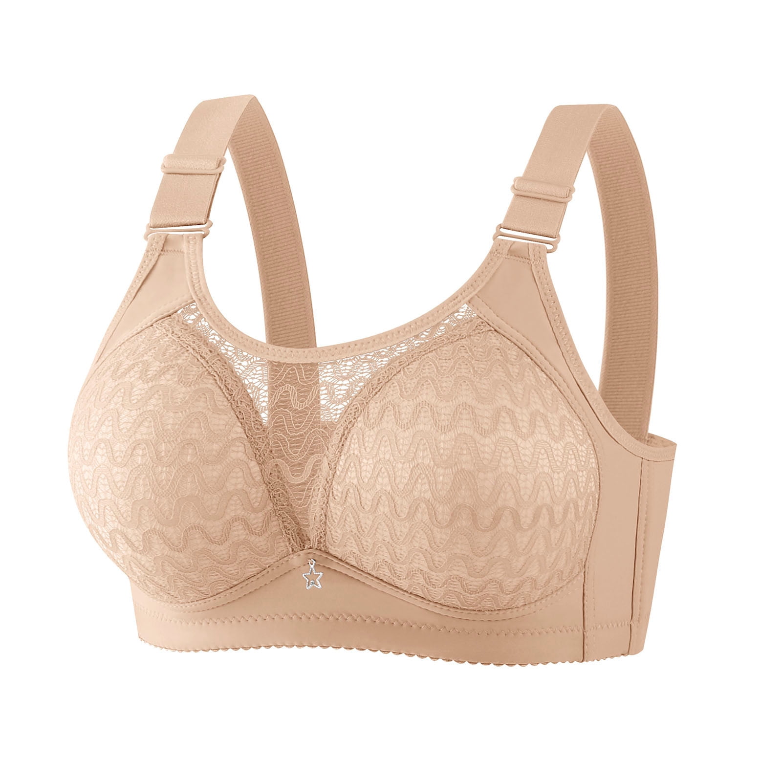 Khaki Bras for Women Lace Spandex Corset Bandeau Plus Size Going Out ...