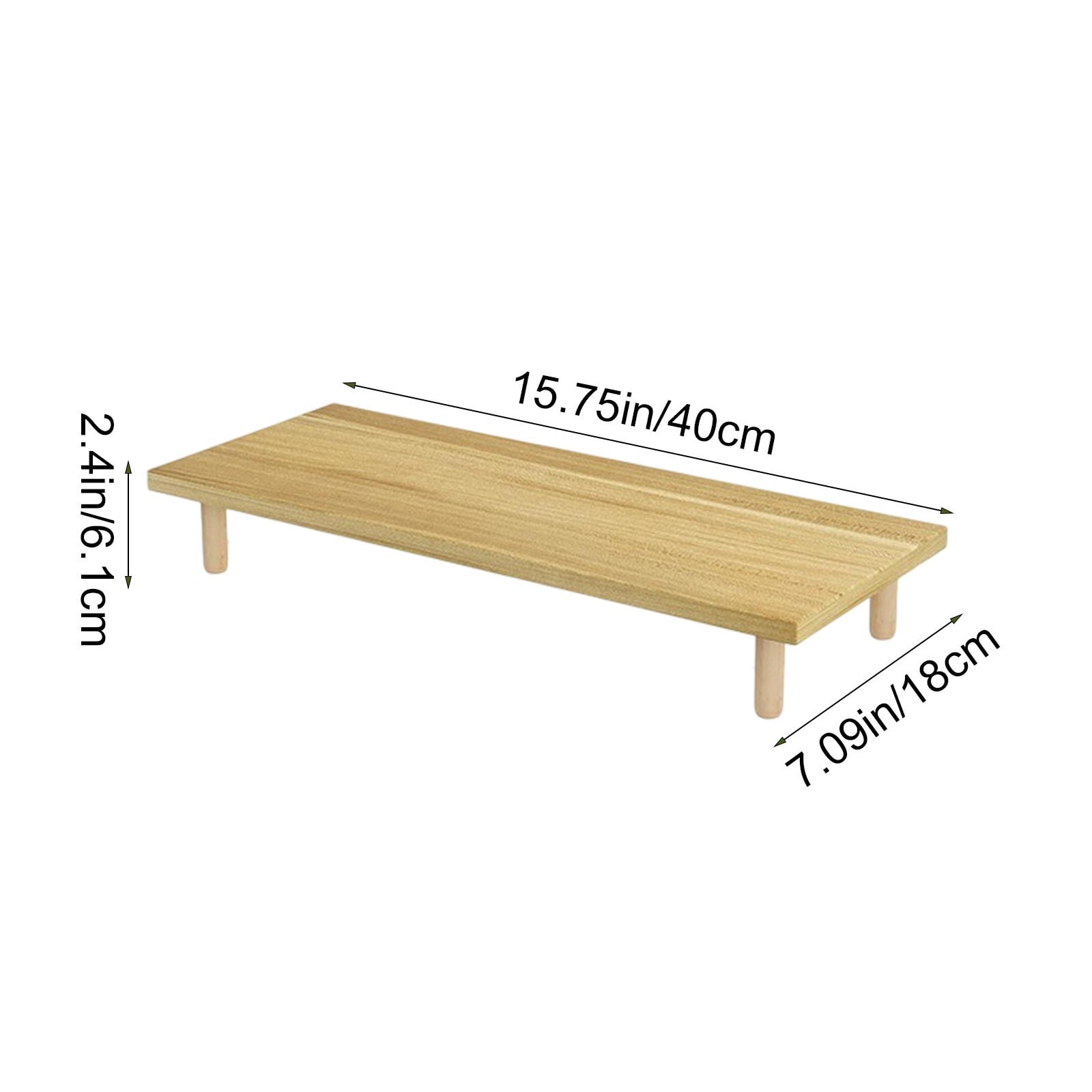 Khaki Desktop Height-Adjustable Base Computer Monitor Stand Screen ...