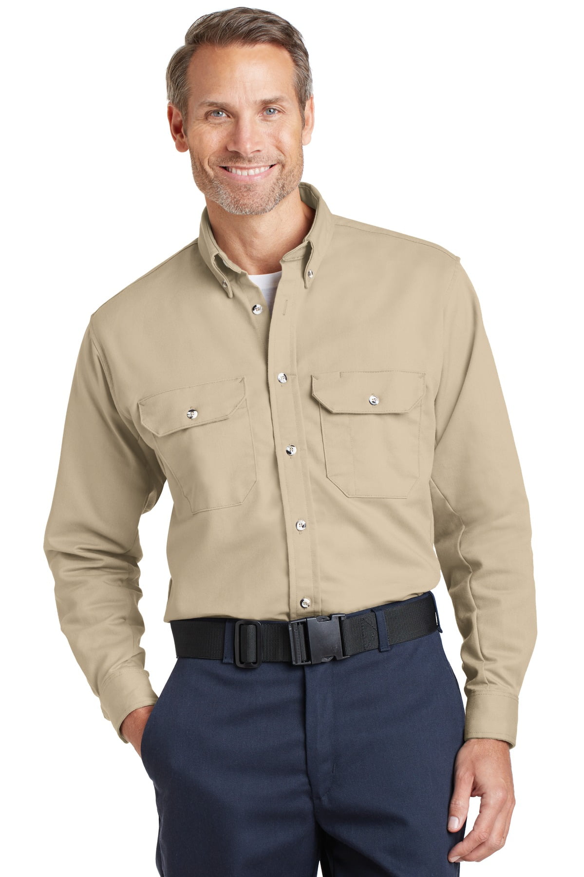 Khaki Dress Uniform Shirt - Walmart.com
