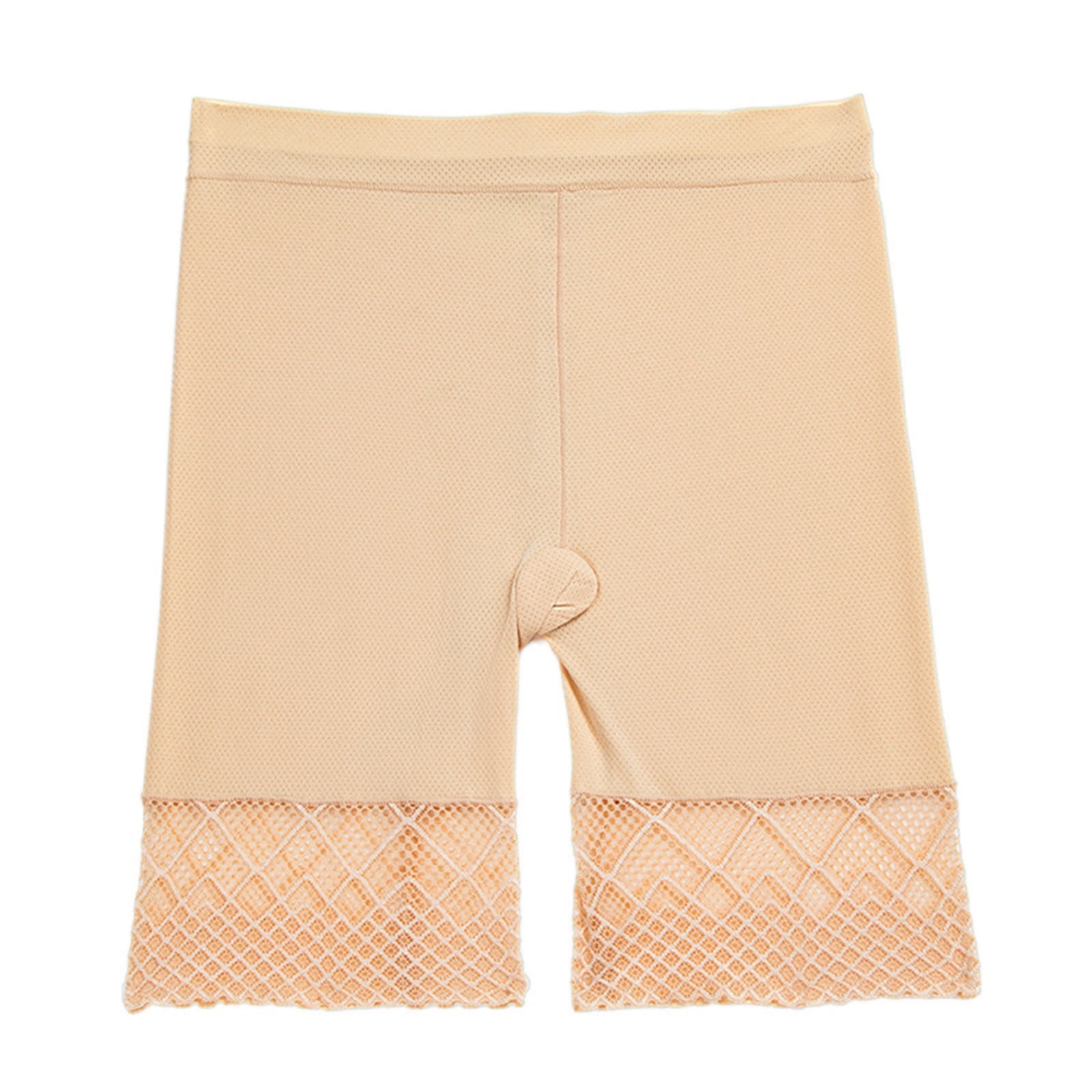 Khaki Womens High Leg Butt Scrunch Hide Belly Fat Plain for Ladies Lace ...