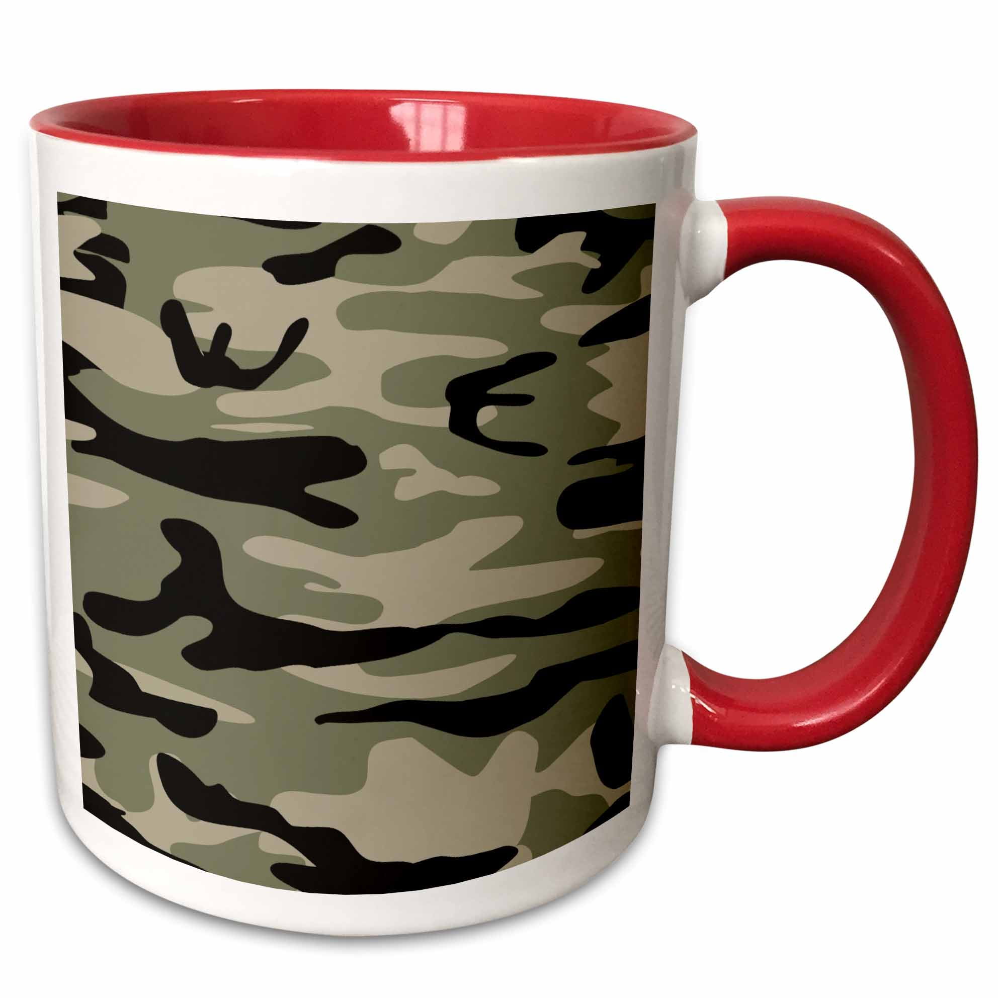 Khaki army print - brown beige olive green camo - soldier military ...