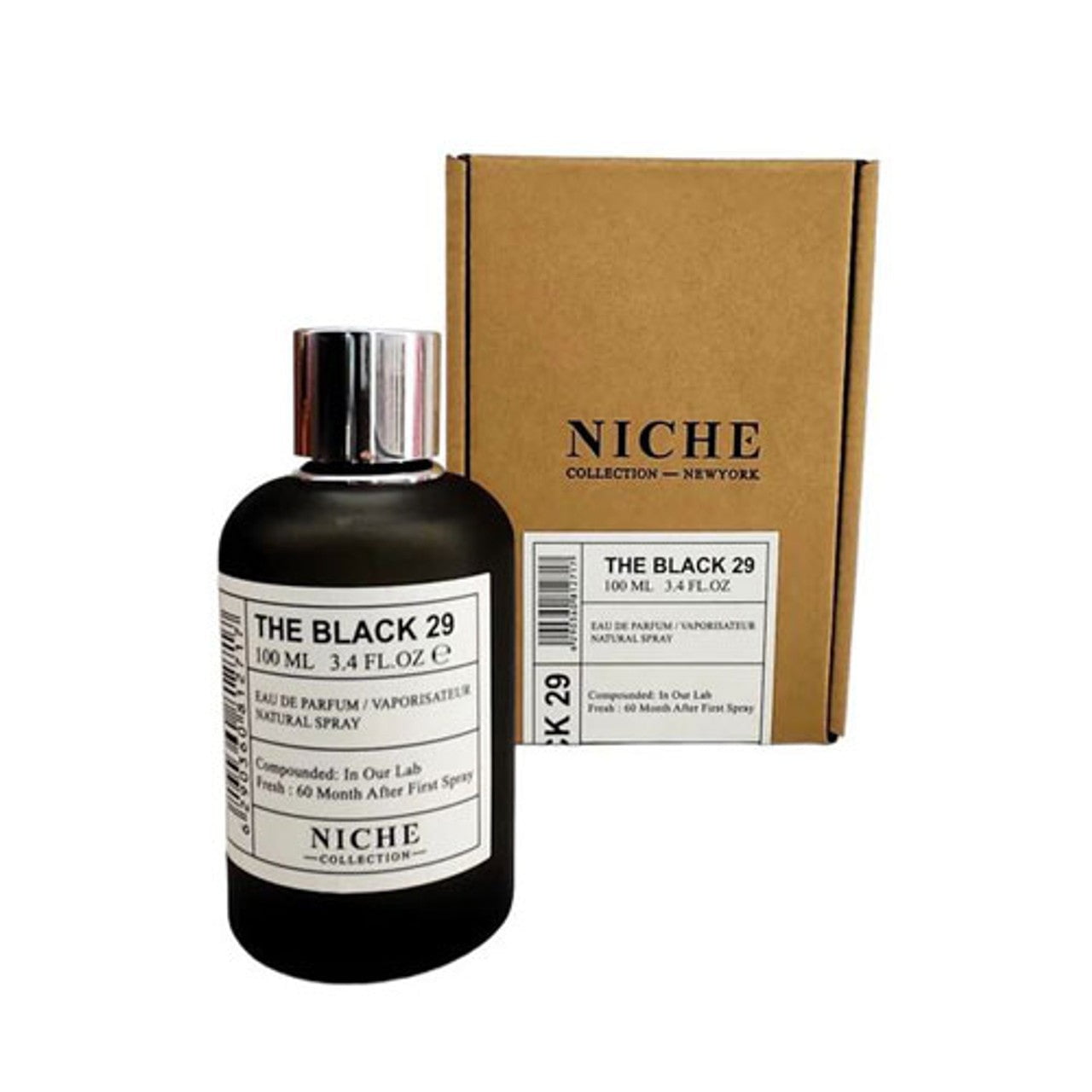 Niche Collection - The Black 29 by Khalis for Men - 3.4 oz EDP Spray ...