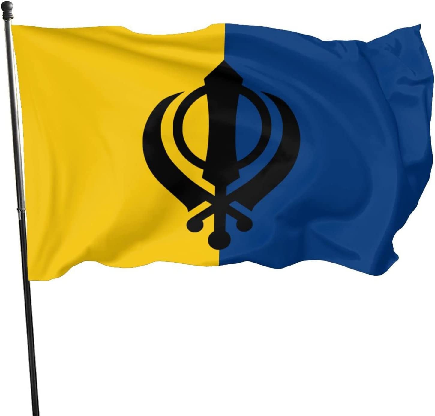 Khalistan Garden Flag Garden 3x5Ft Flag Outdoor Indoor Party Home House ...