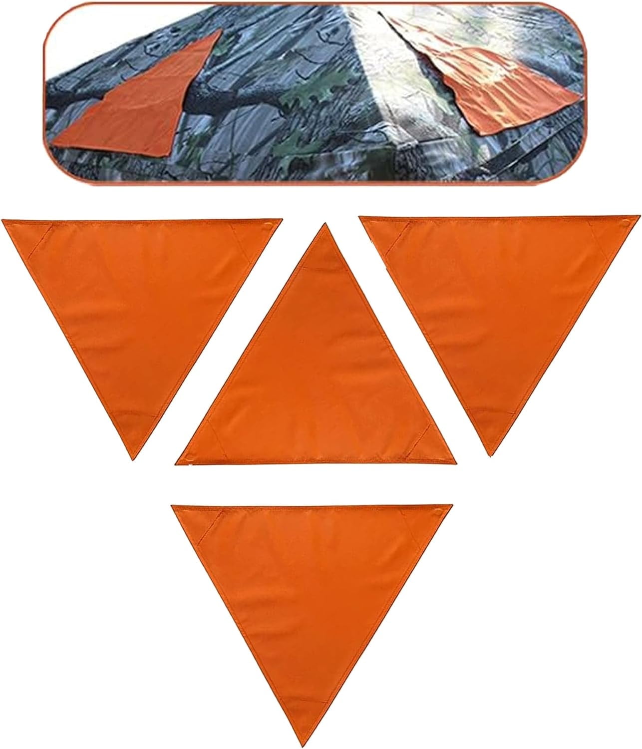 Khampa Blaze Orange Safety Blind Panels Hunting Safety - Magnetic ...