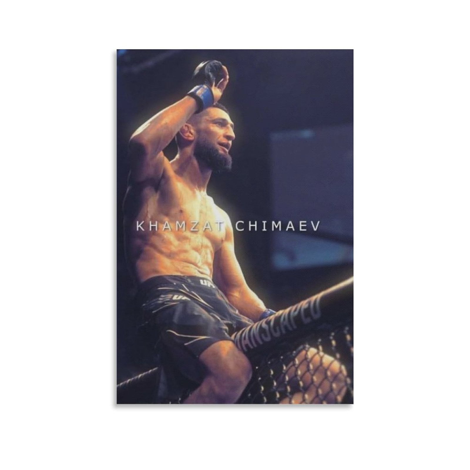 Khamzat Chimaev Poster Canvas Poster Artworks Canvas Poster Room (2 ...