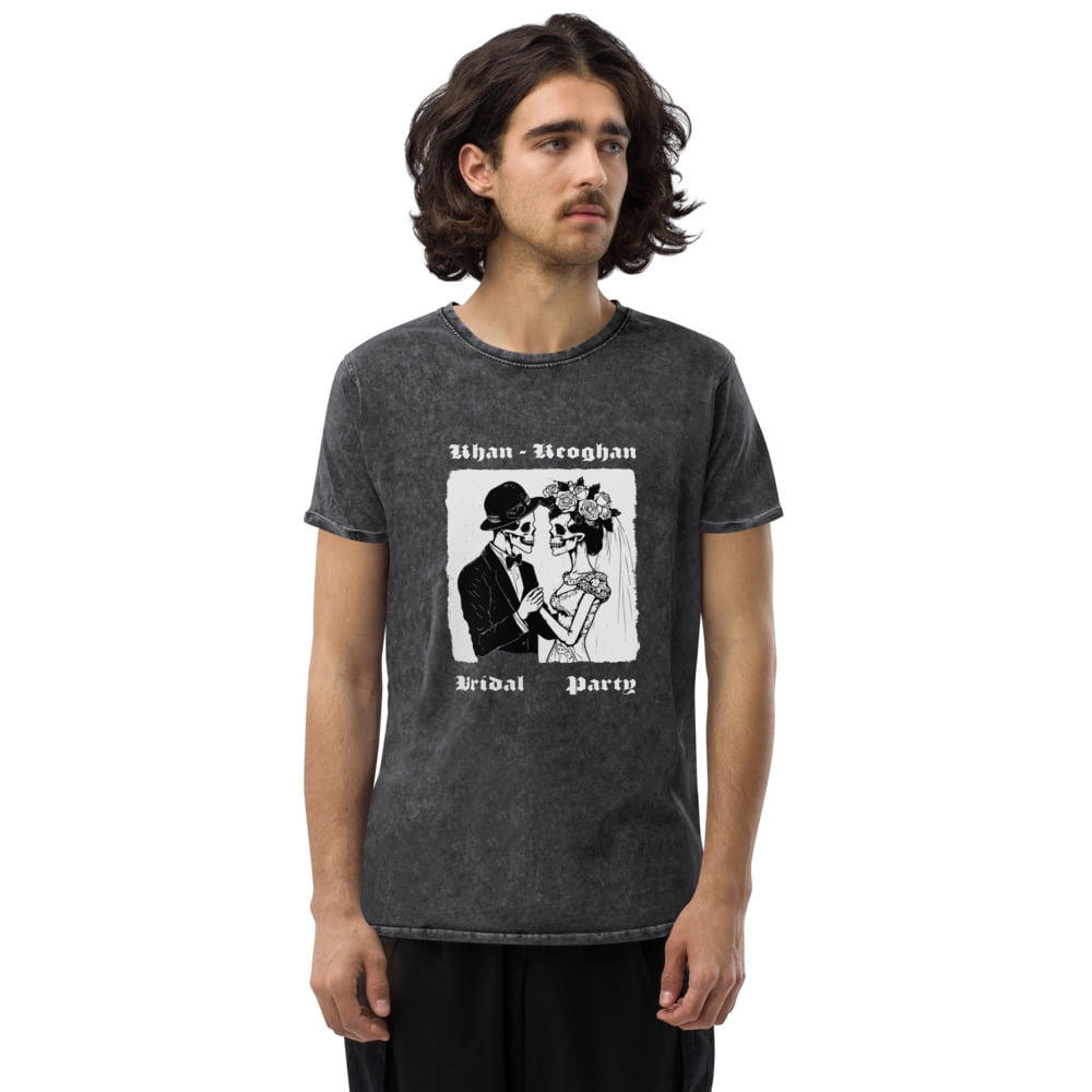 Khan - Keoghan Denim T-Shirt (Black, S) - Walmart.com