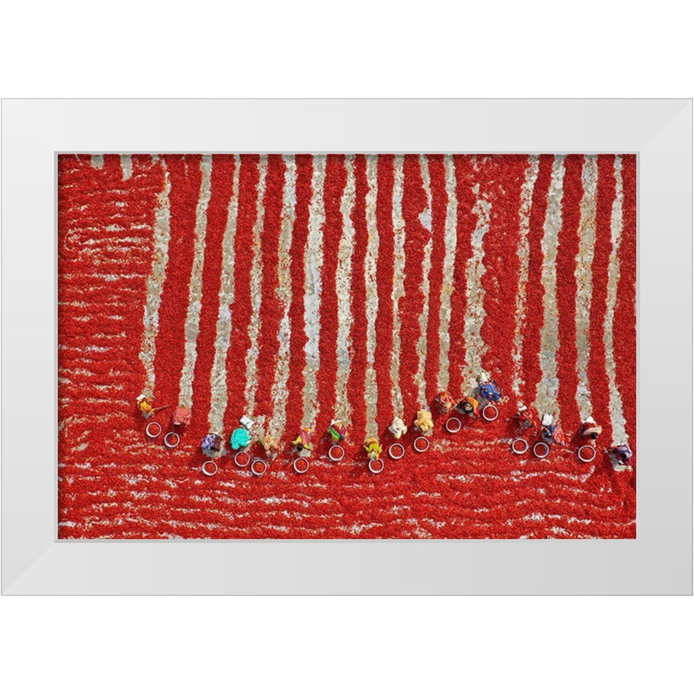 Khan Ronnie, Azim 14x11 White Modern Wood Framed Museum Art Print ...