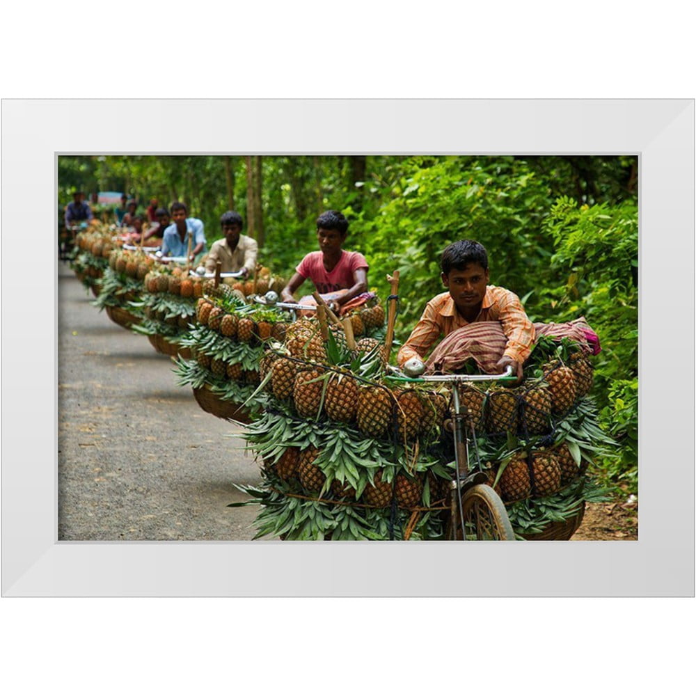 Khan Ronnie, Azim 14x11 White Modern Wood Framed Museum Art Print ...