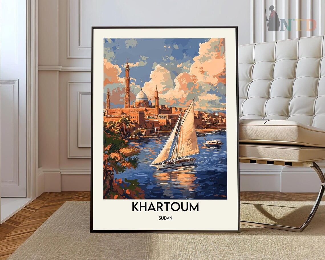 Khartoum Poster, Khartoumkhartoum Print, Khartoum Photo, Khartoum ...