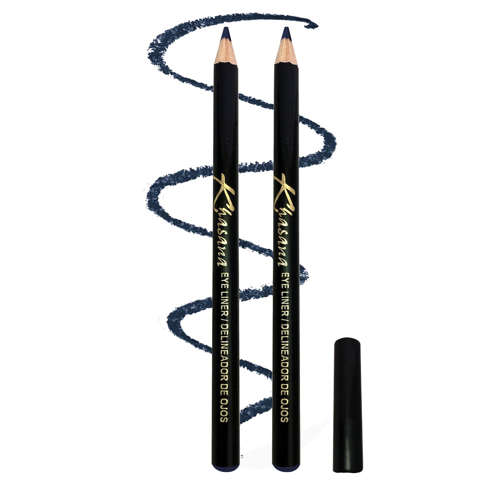 Khasana Eyeliner Pencil, Glide On, Waterproof, Ultra Smooth & Creamy Application, Long-Lasting ...