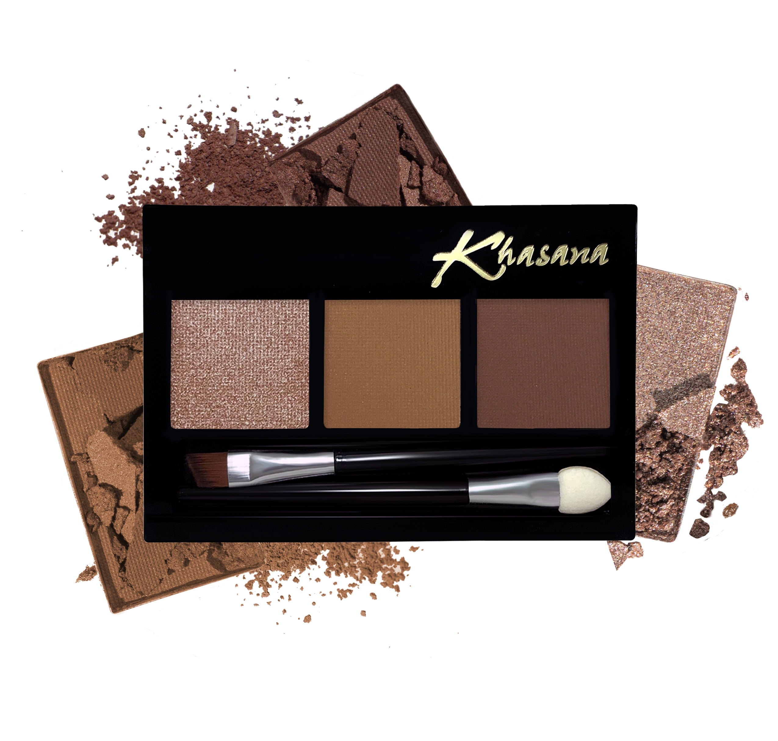 Khasana Long Lasting Brow Powder, Soft and Natural Eyebrow Makeup Kit ...