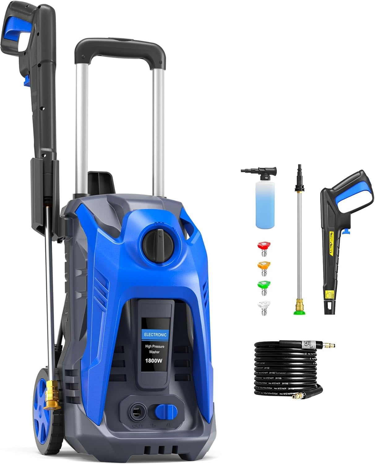 Khloe Electric Pressure Washer 4200PSI 2.8 GPM Power Washer with 25 ...