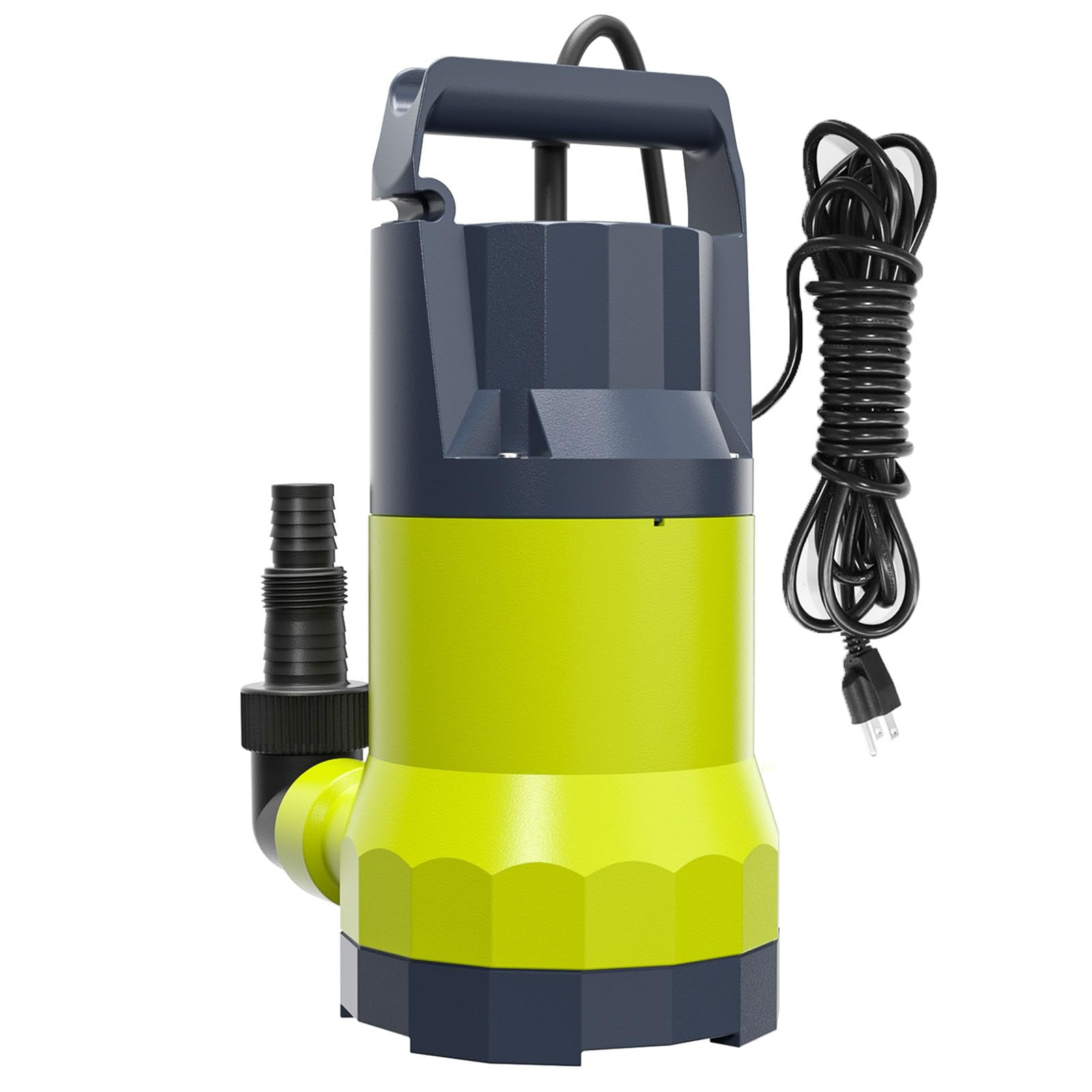 Khloe Sump Pump 1.5HP 4500GPH Submersible Utility Water Pump, Electric ...