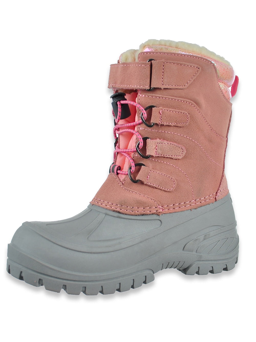 Khombu Girls' Snow Boots - pink, 11 toddler - Walmart.com
