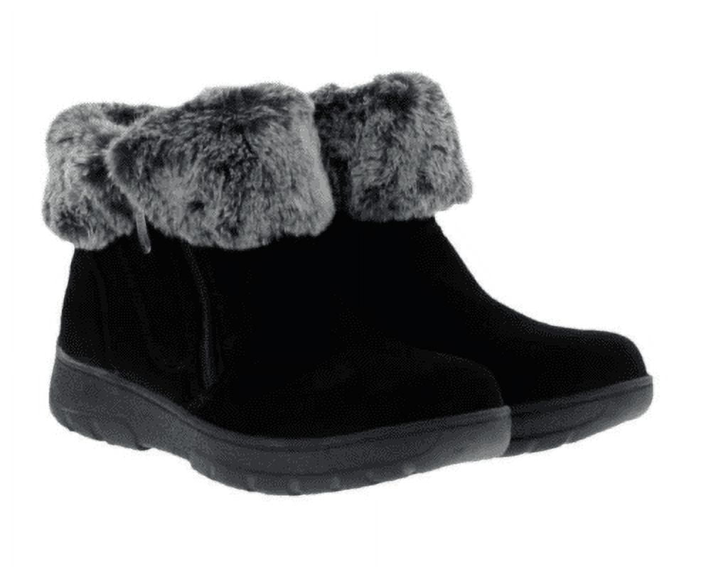 Khombu Jessica Boots Women's Suede Leather Memory Foam Size 10 in Black ...