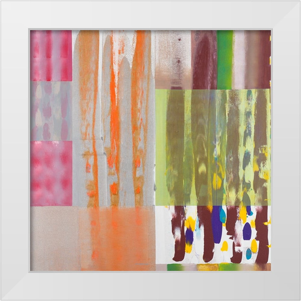 Khorasani, Hooshang 20x20 White Modern Wood Framed Museum Art Print ...