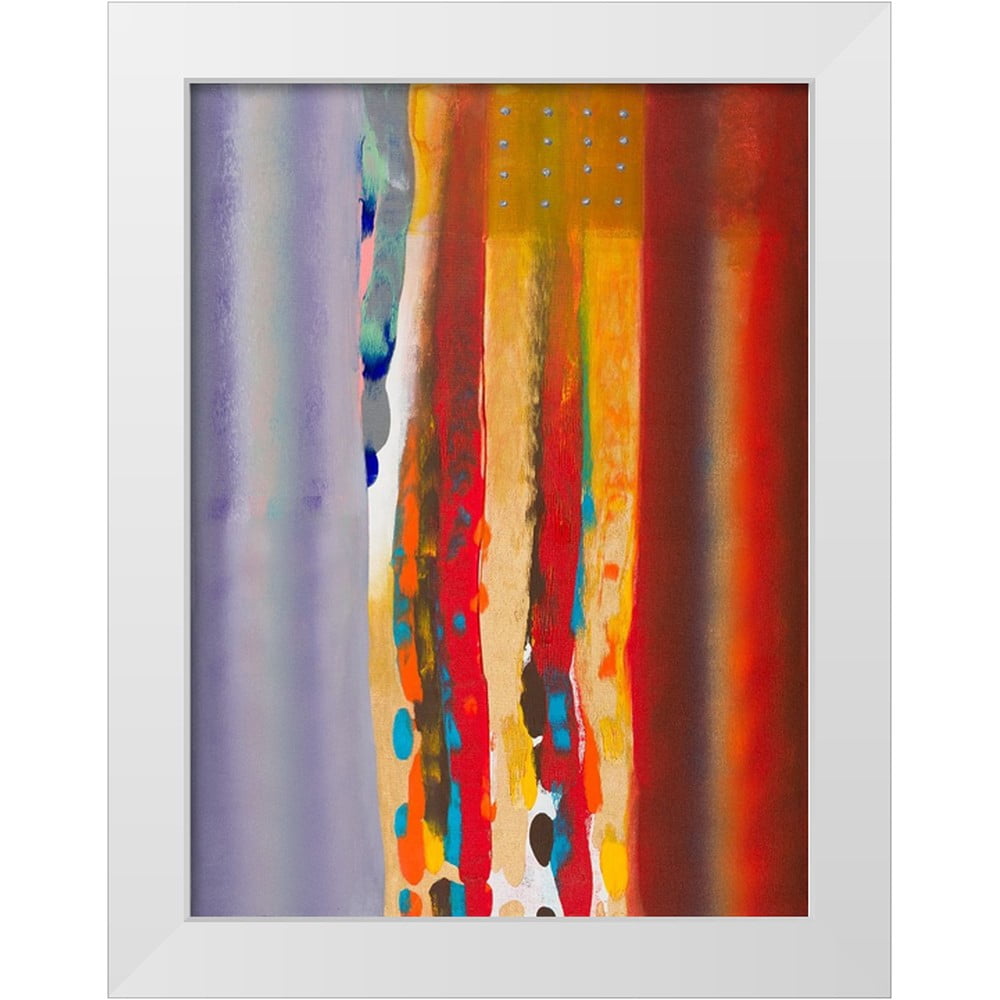 Khorasani, Hooshang 25x32 White Modern Wood Framed Museum Art Print ...