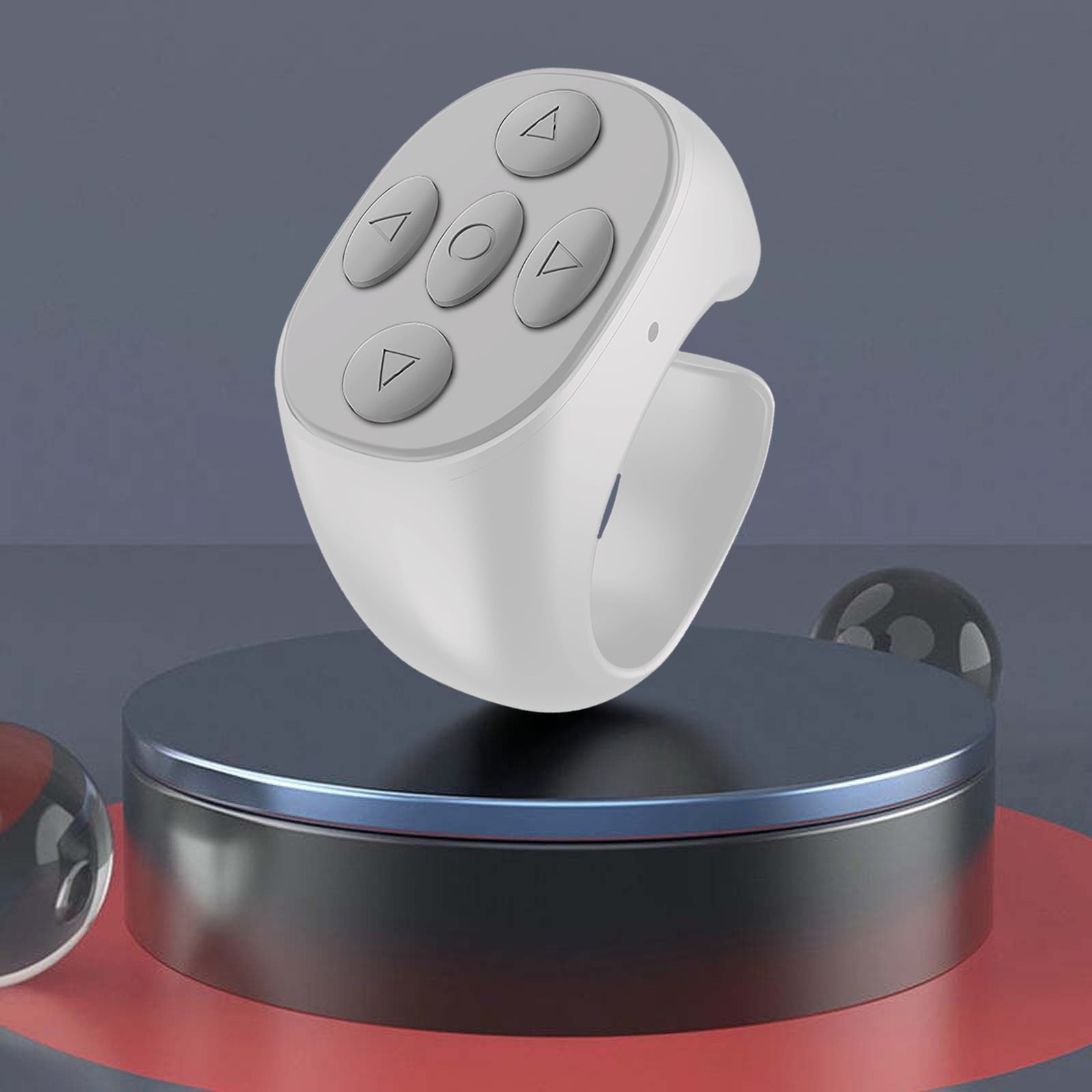 Khunlpohl Fingertip Wireless Bluetooth Remote Control for Short Videos and Selfies Ergonomic ...