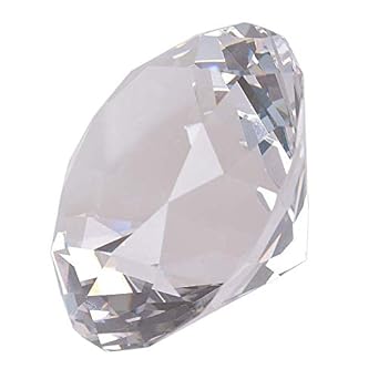 Khushbu Gems 11.25 Ratti Diamond Cut White Zircon Round Shape Certified ...