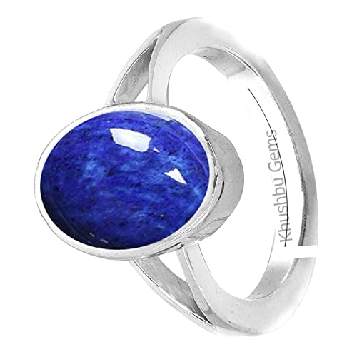 Khushbu Gems Blue Lajward Stone Natural AA++ Quality 10.00 Ratti ...