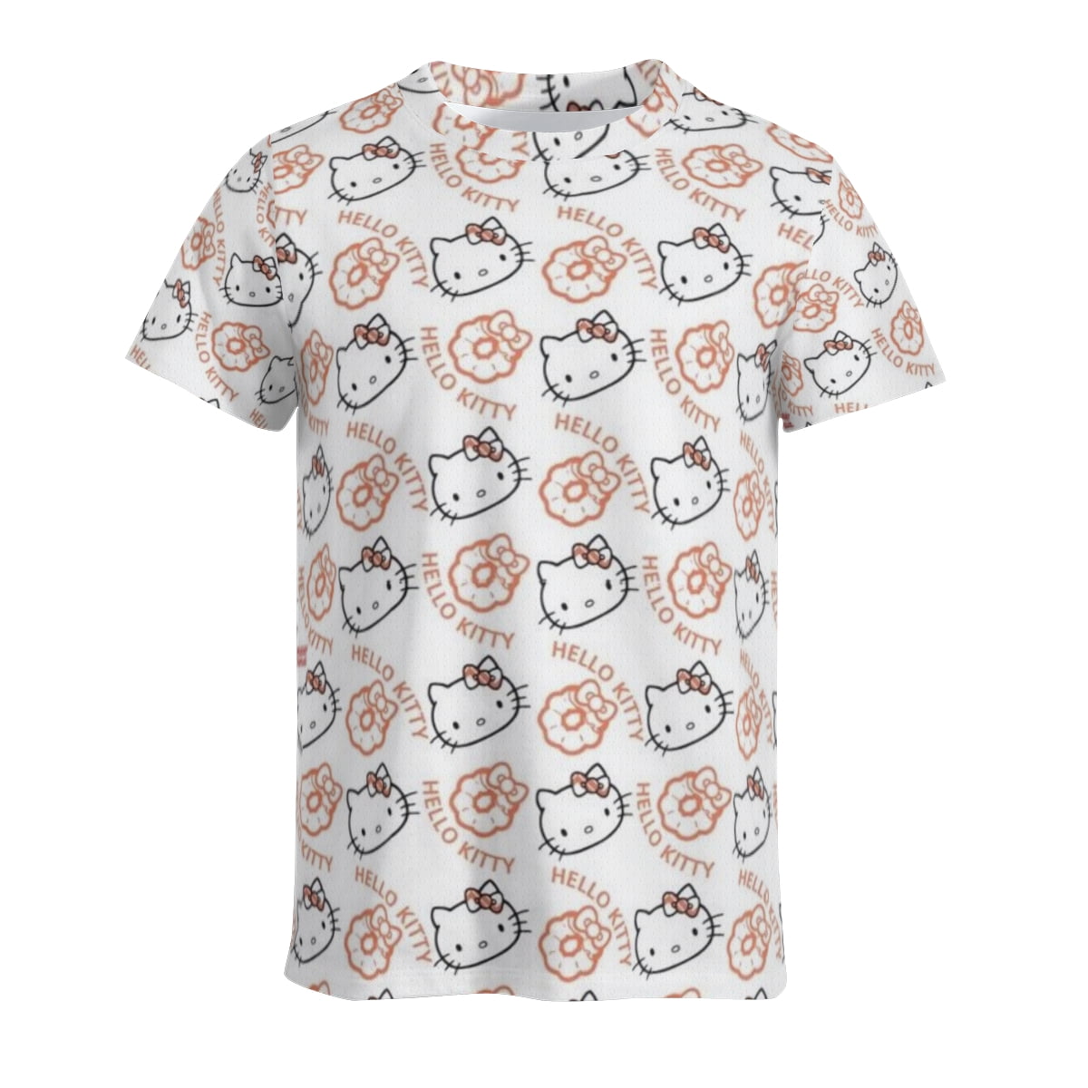 Ki×tty Men's Full-Print Mesh T-Shirt - All-Day Comfort Wear - Walmart.com