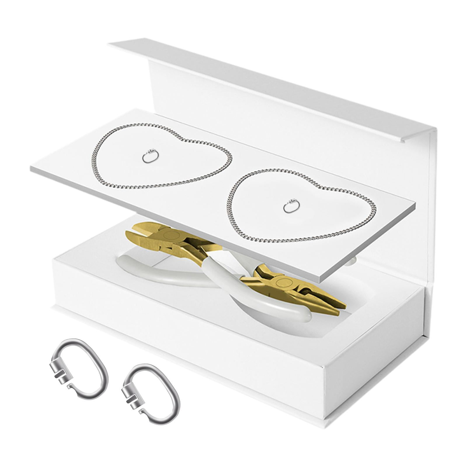 KiBcsLic 2Pcs Permanent Bracelets Kit Relationship with Lock Clasps ...