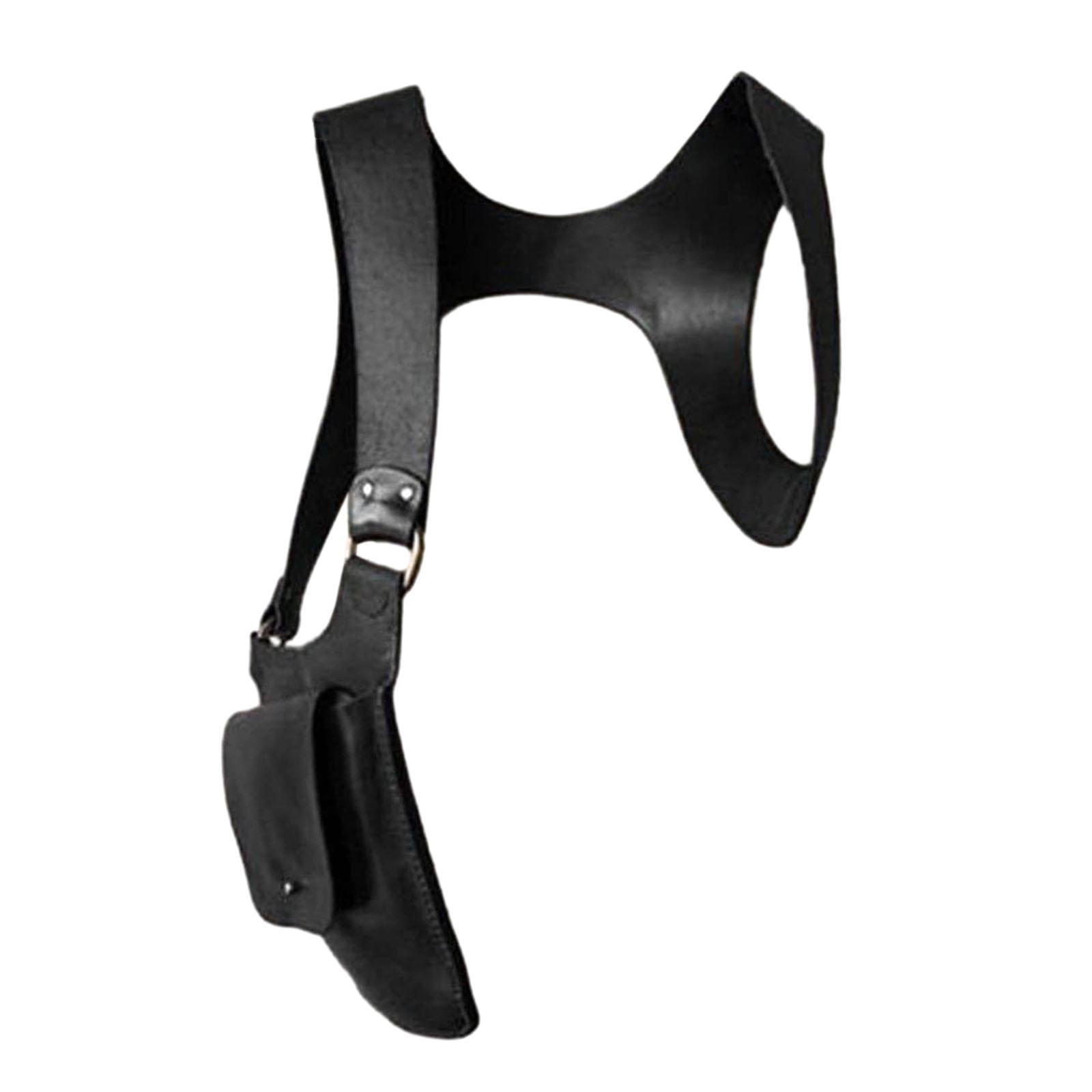 KiBcsLic Hidden Underarm Shoulder Bag Multi Purpose Leather Travel ...