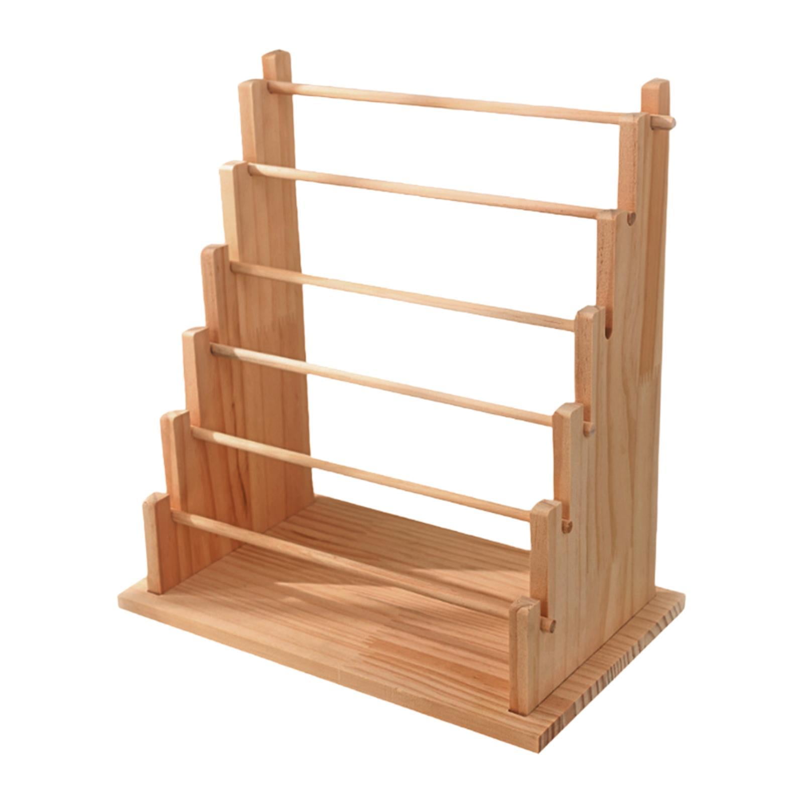 KiBcsLic Wood Bracelet Holder Hair Rope Display Stand for Showcase Shop ...