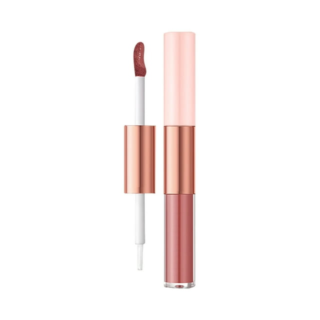 Kirimity Lip Glosses For Tweens Clear Double Headed Lipstick Velvet