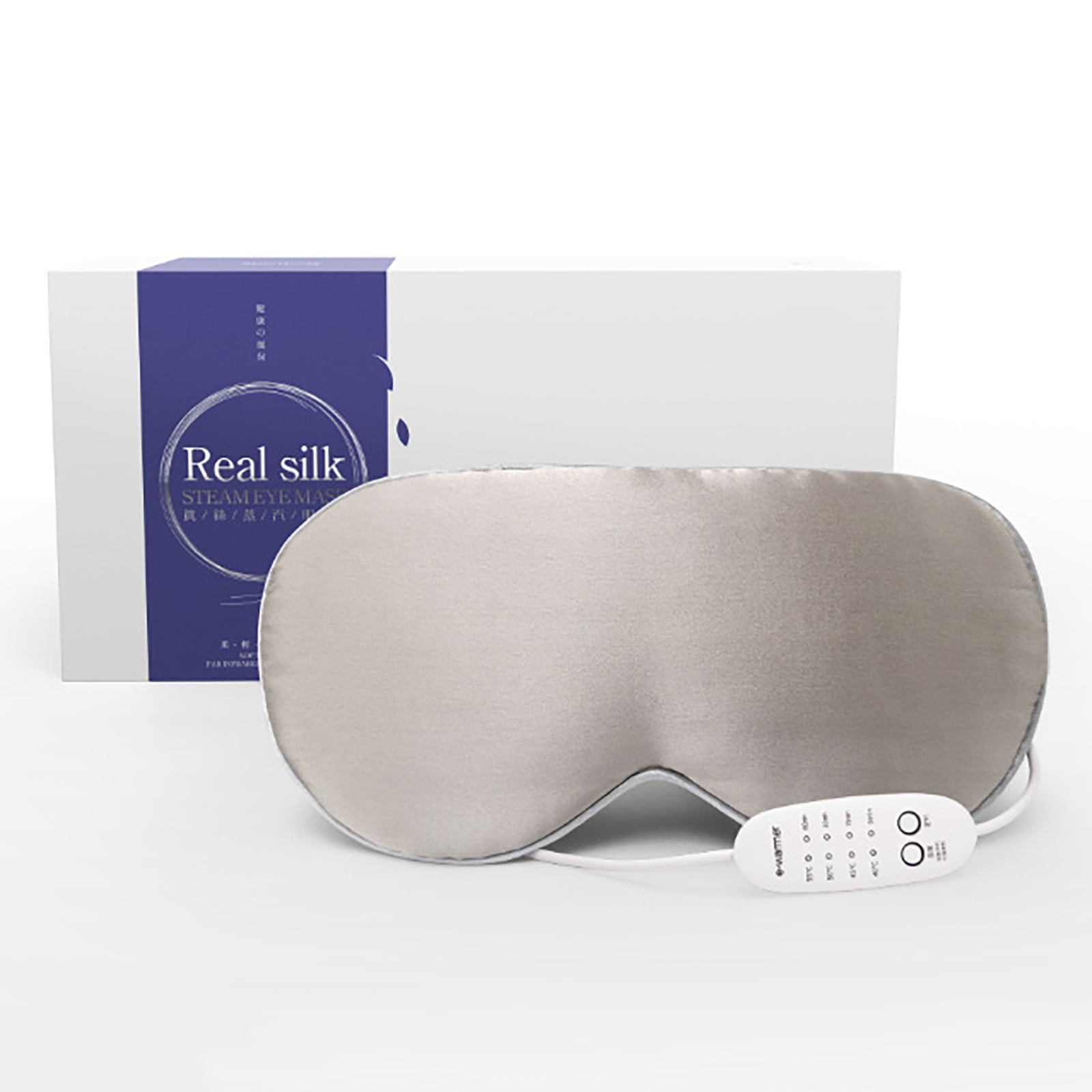 KiRimity Massage Tools Silk Heated Eye Cover For Dry Eyes USB Steam ...