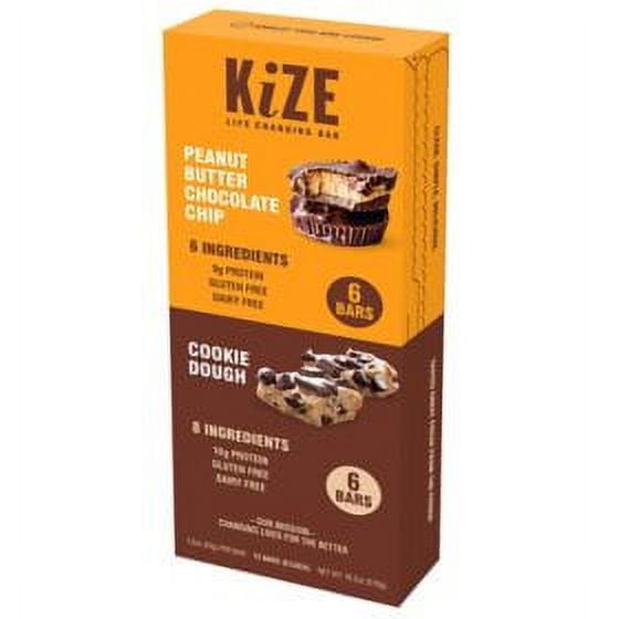 KiZE Life Changing Bar Variety Pack 12 count.pack of 2 - Walmart.com