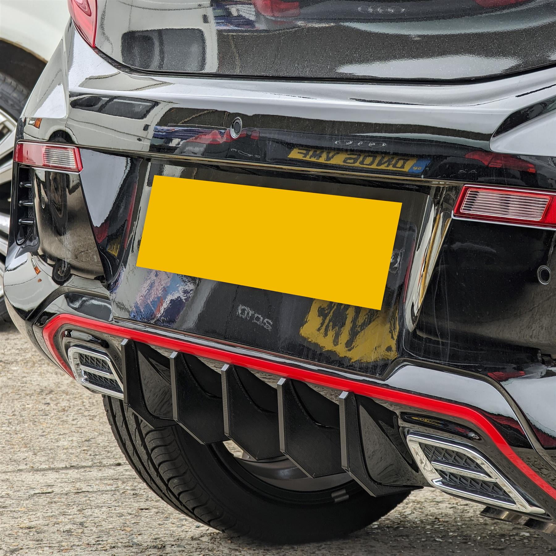 Kia Picanto Rear Diffuser GT Line (Third Gen Facelift 2020 Model) Kit ...