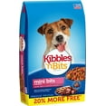 Kibbles 'N Bits Bistro Small Breed Mini Bits Savory Beef and Chicken Flavors, Crunchy Little ...
