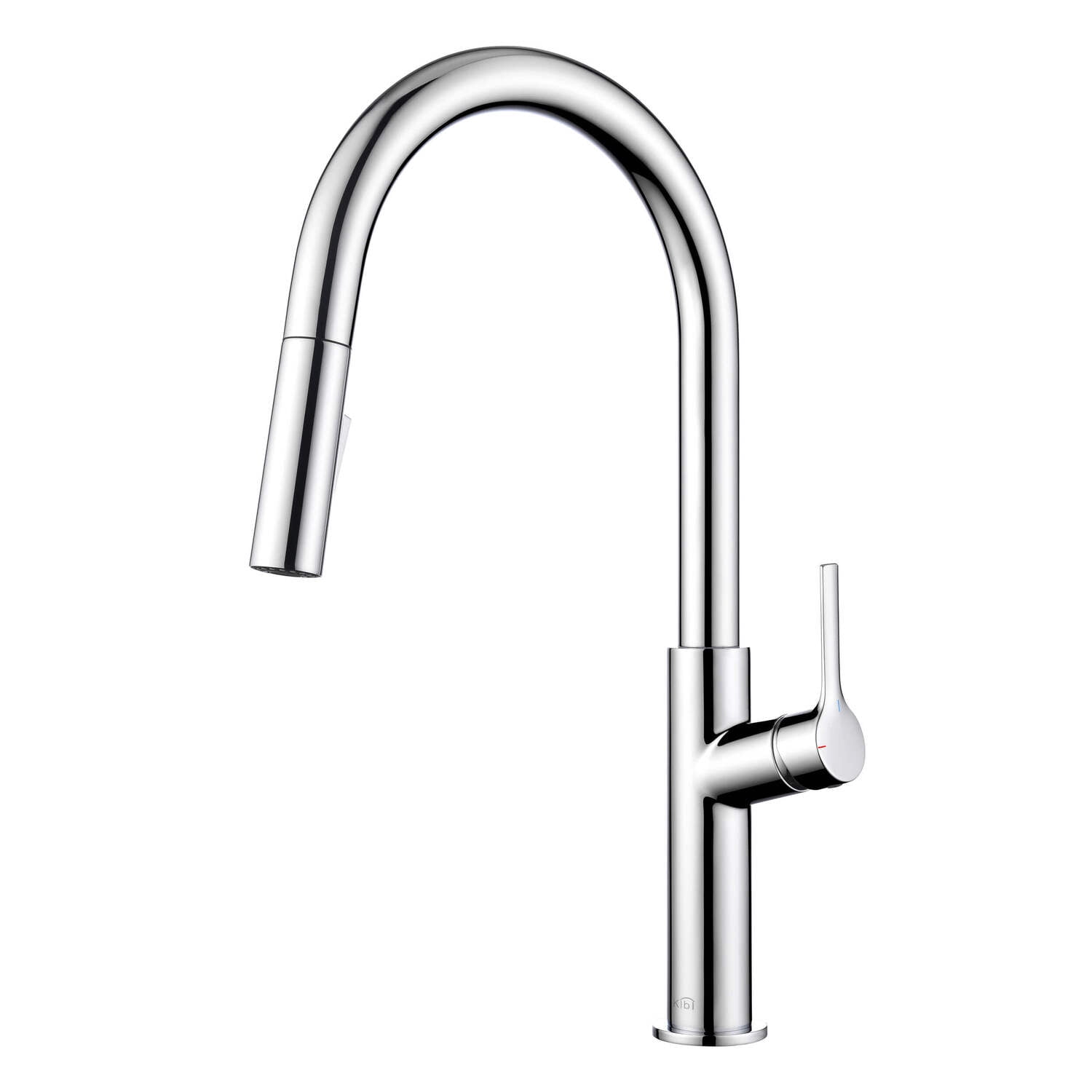 Kibi Fusion-T Single Handle Pull Down Kitchen Sink Faucet - Chrome ...