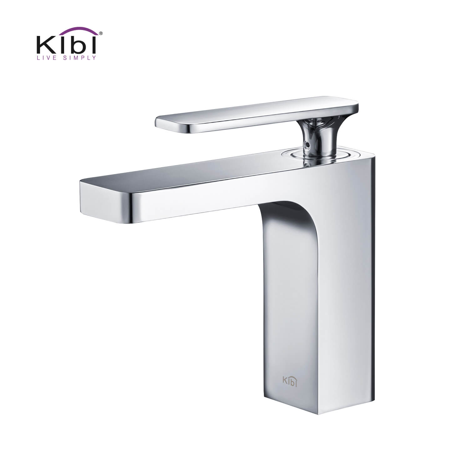 Kibi Infinity Single Handle Bathroom Vanity Sink Faucet - Walmart.com