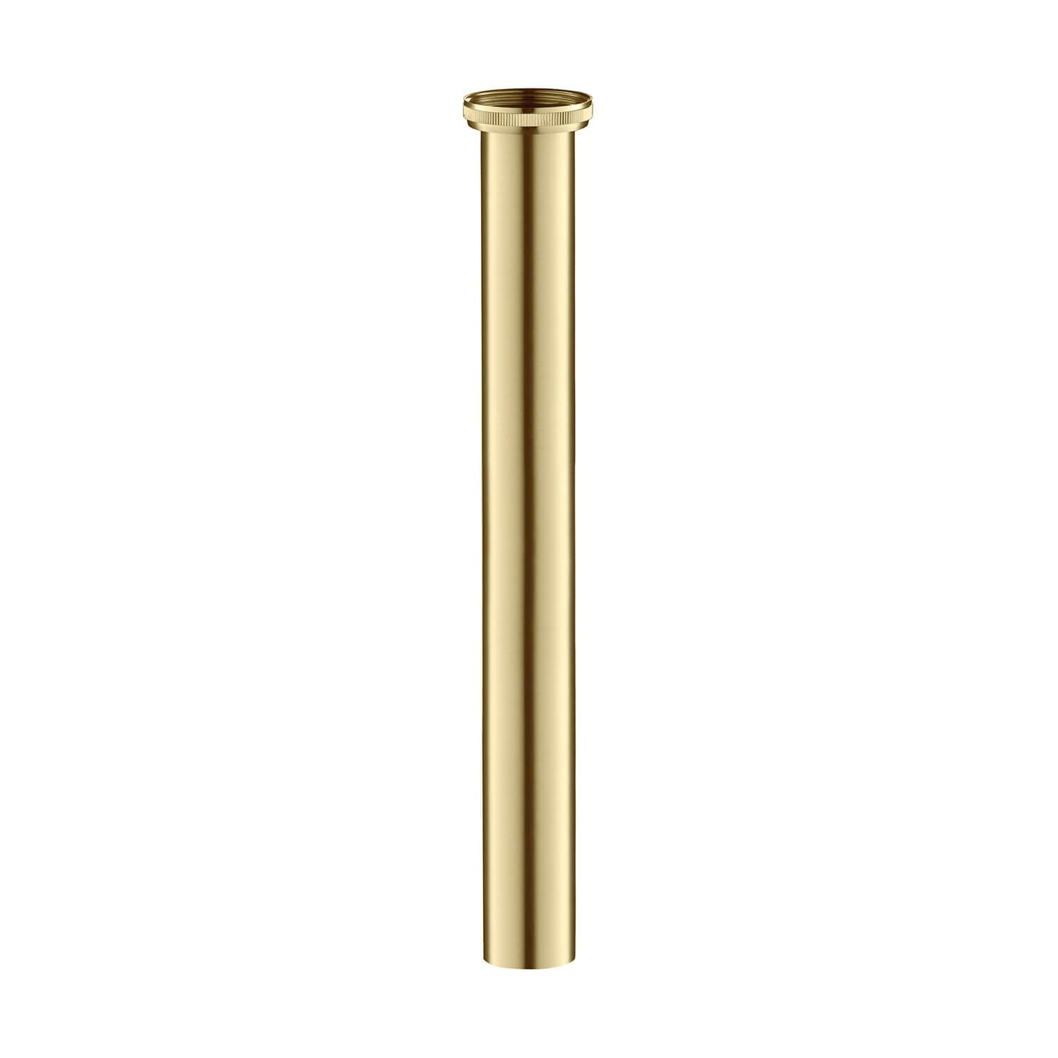 Kibi USA Kibi Bathroom Sink Tailpiece 1-1/4" x 12" Brushed Gold ...