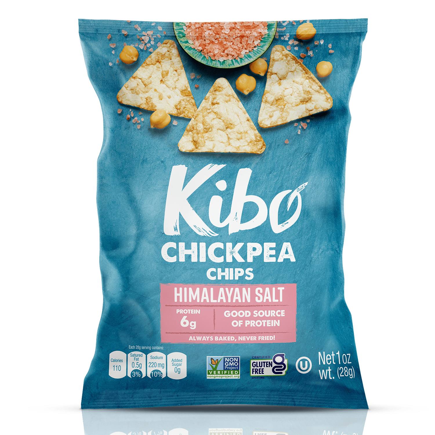 Kibo Healthy Snacks Chickpea Chips High Protein, Plant Based, Vegan ...