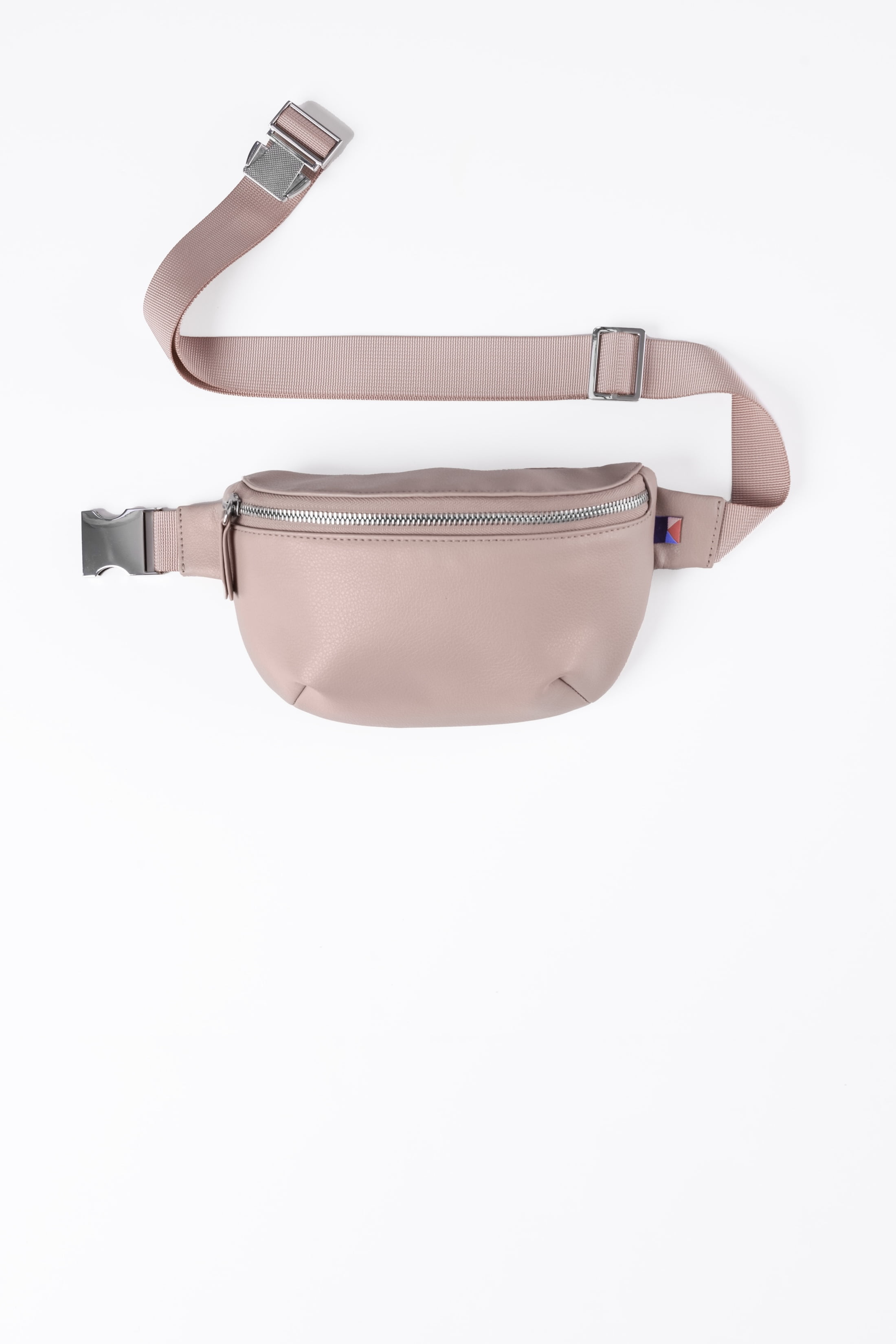 Kibou Mini Vegan Leather Premium Fanny Pack Diaper Bag - BLUSH ...