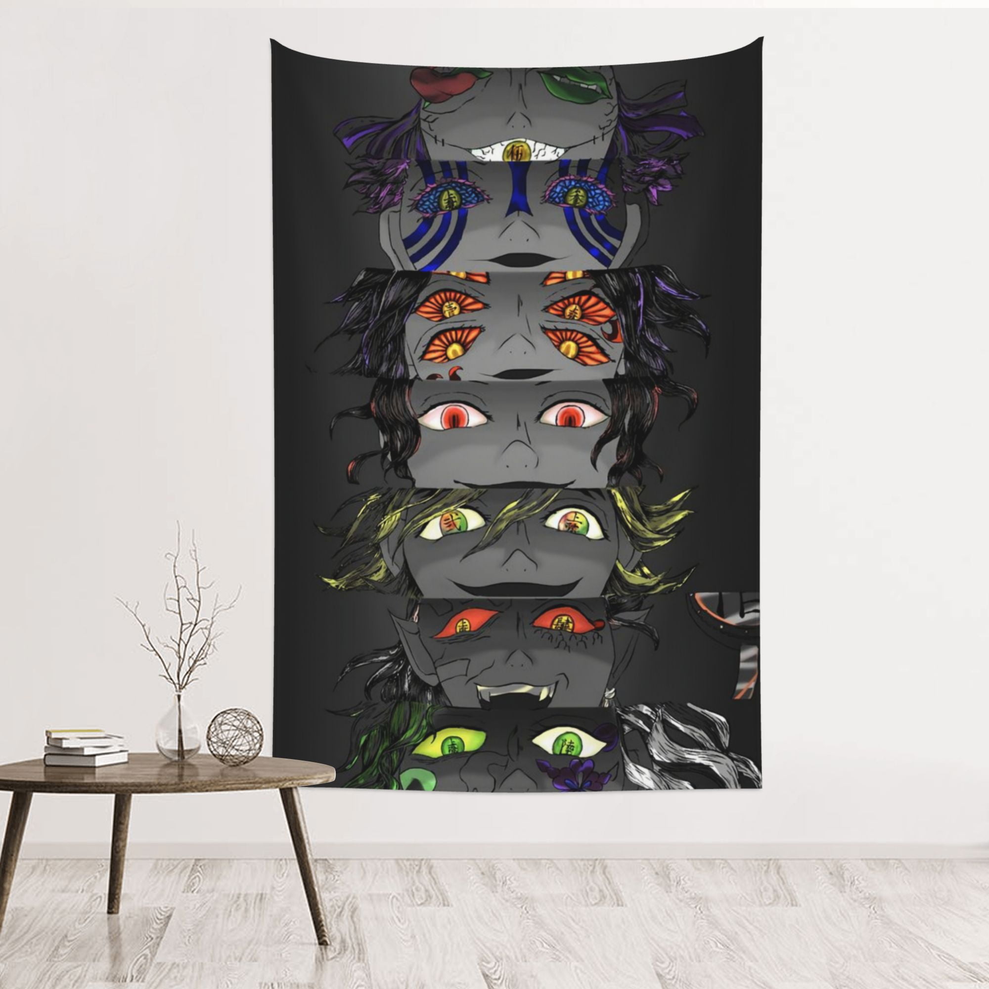 Kibutsuji Muzan Anime Tapestry-Anime Poster Wall Art-Anime Birthday ...