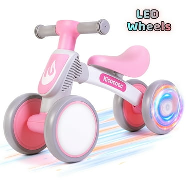 Schwinn 12-Inch Pink Balance Bike - Toddler Kids Beginner Bicycle ...