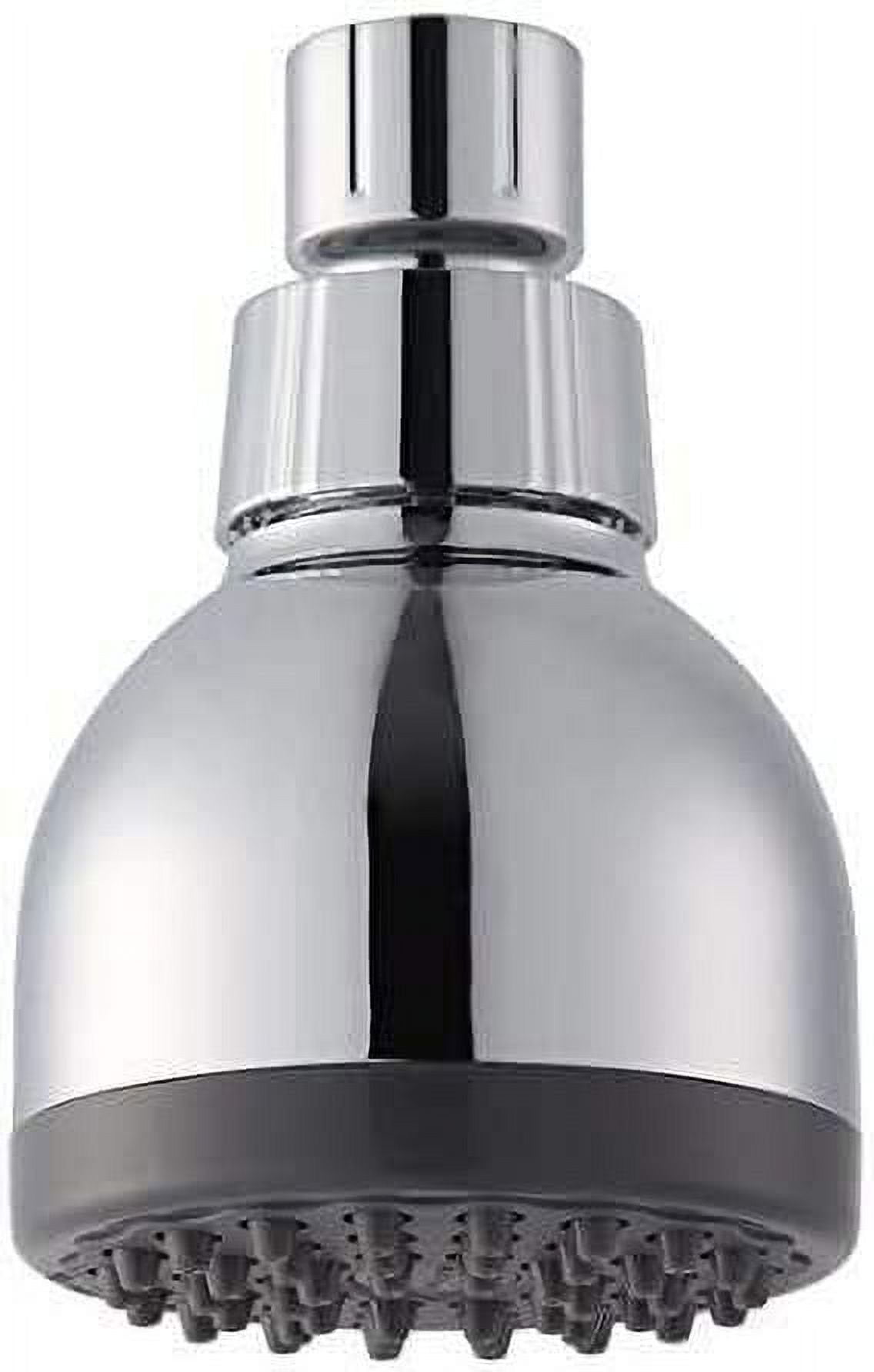 Kichae 3 Inch High Pressure Shower Head，Chrome Fixed Showerhead with ...