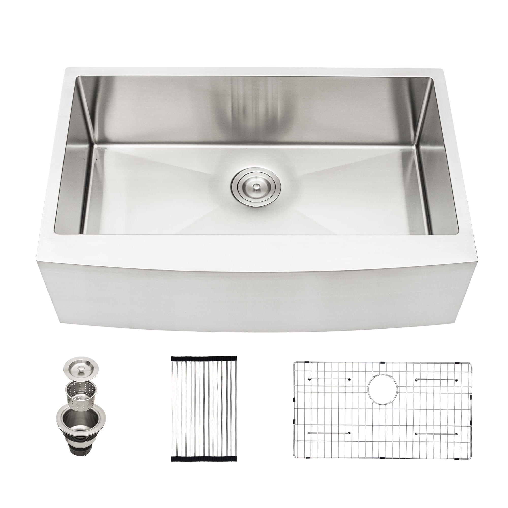 Kichae Farmhouse Sink 36 Inch Stainless Steel Kitchen Sink - Walmart.com