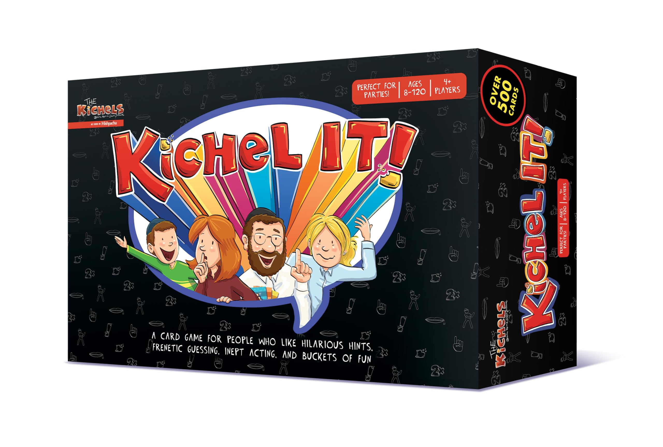 Kichel It- A Card DHF10 Game for Jewish Family- Kids & Adults- Boys ...